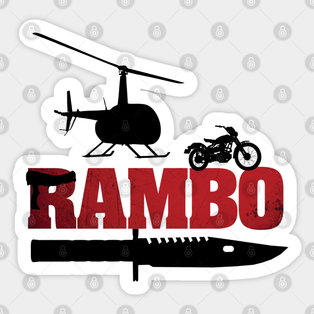 Rambo - Rambo - Sticker | TeePublic