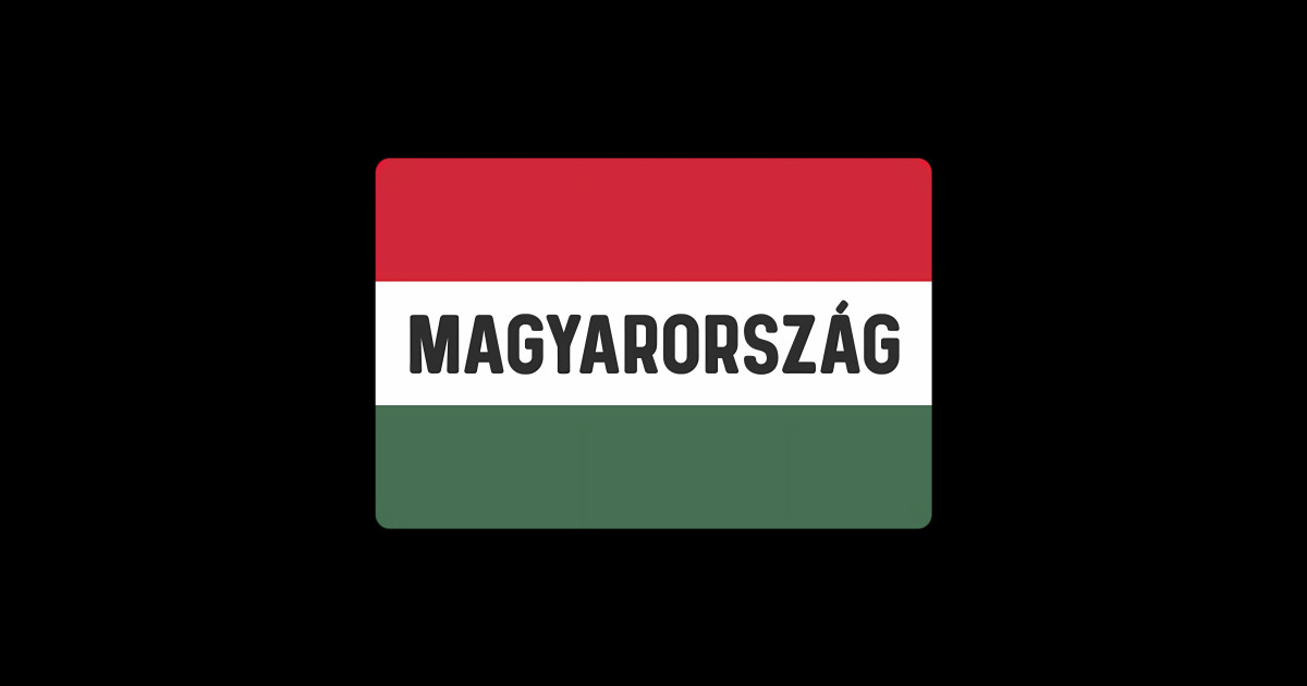 Magyarorszag Hungarian Flag Of Hungary - Hungarian Flag - Sticker ...