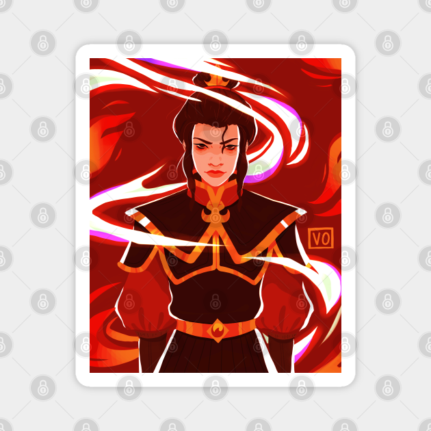 Fire Nation Princess - Azula - Magnet | TeePublic