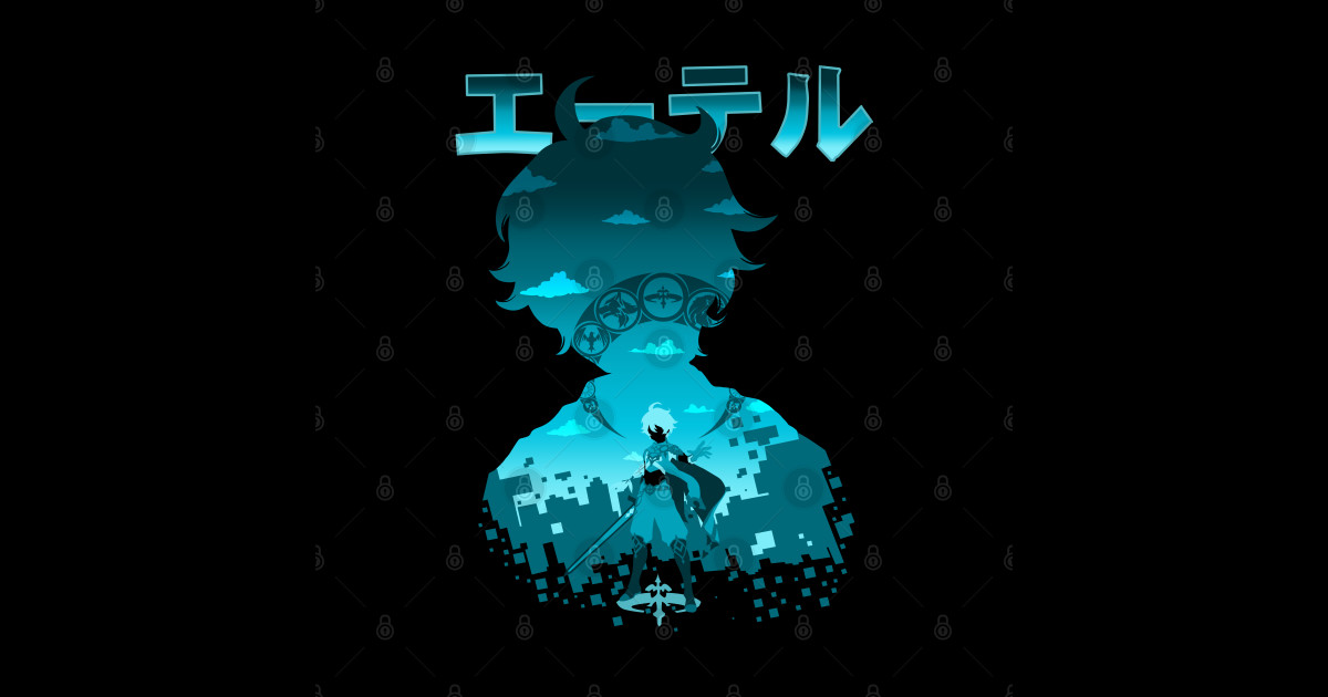GENSHIN IMPACT AETHER - Genshin Impact - Sticker | TeePublic