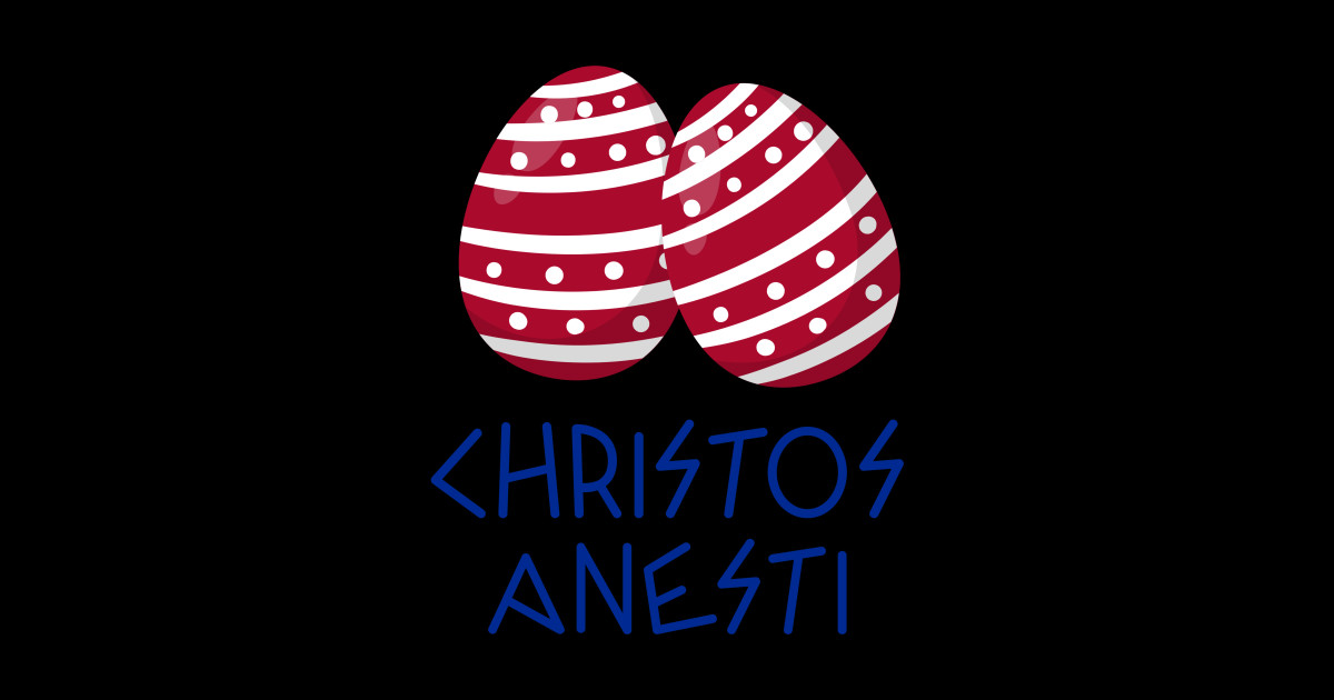 Christos Anesti - Christ is Risen - Christos Anesti - Sticker | TeePublic