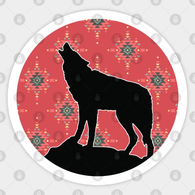 native american wolf designs