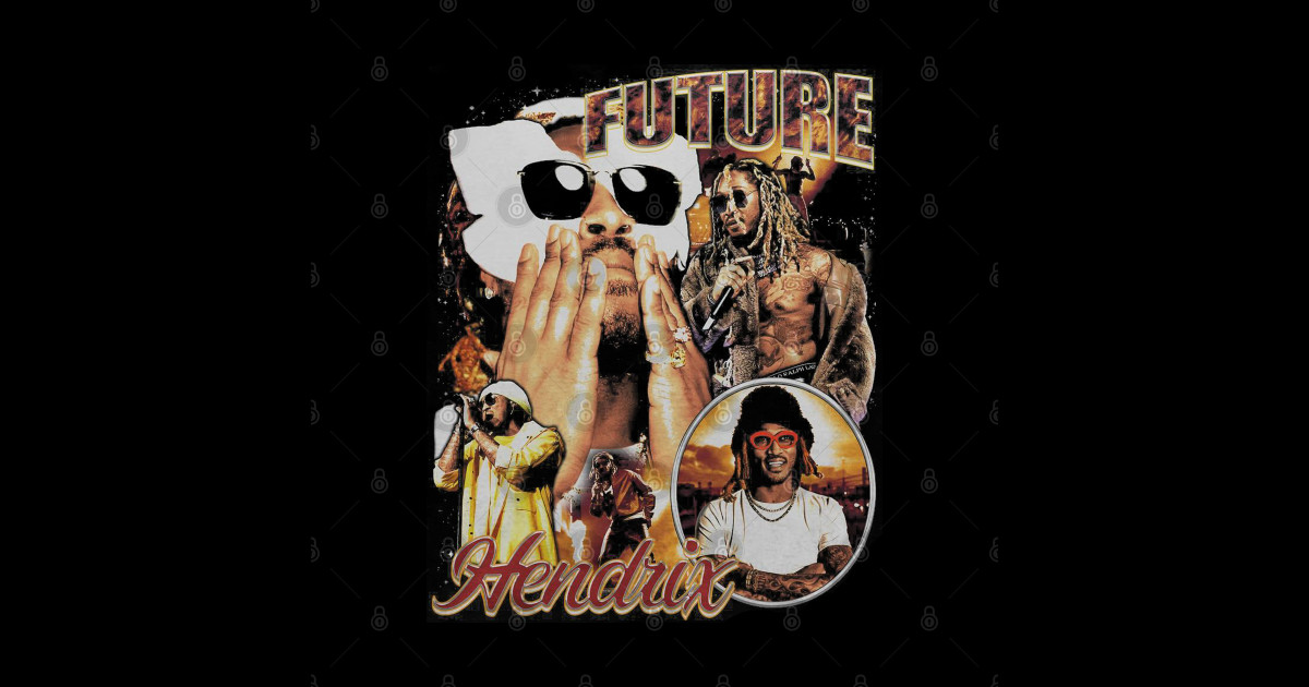 Future Hendrix Vintage Bootleg - Future Hendrix - Sticker | TeePublic