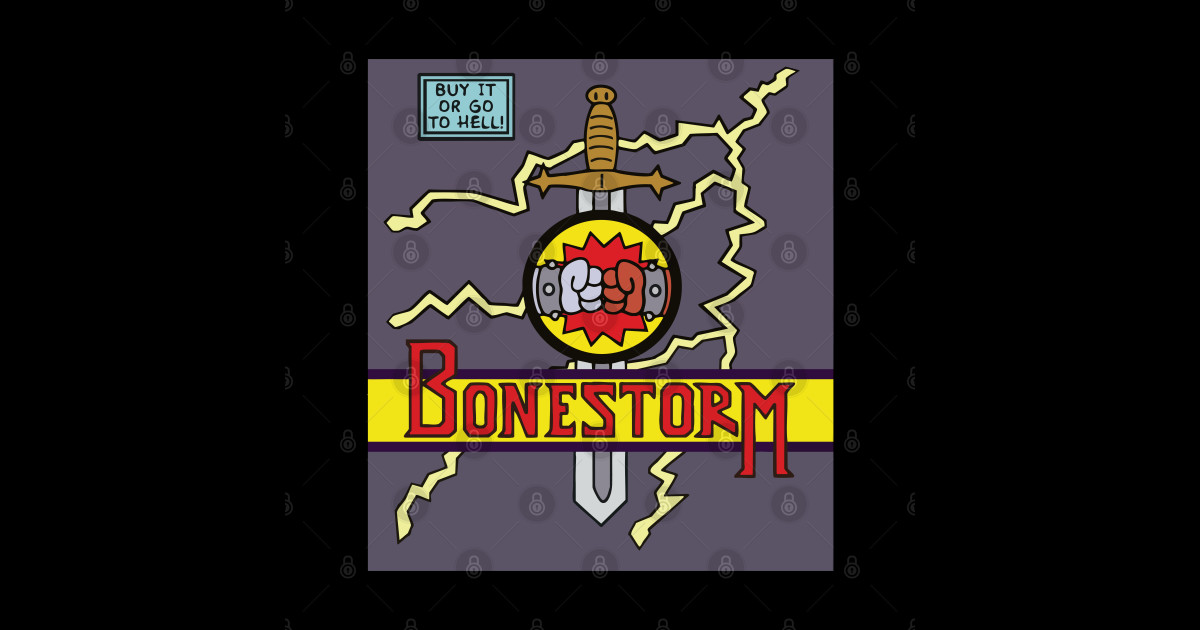 Bonestorm - Bonestorm - Sticker | TeePublic