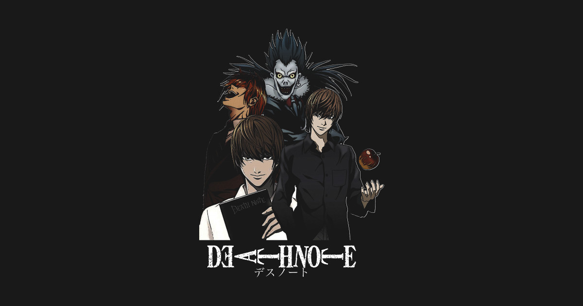 Death Note - Anime And Manga - T-Shirt | TeePublic