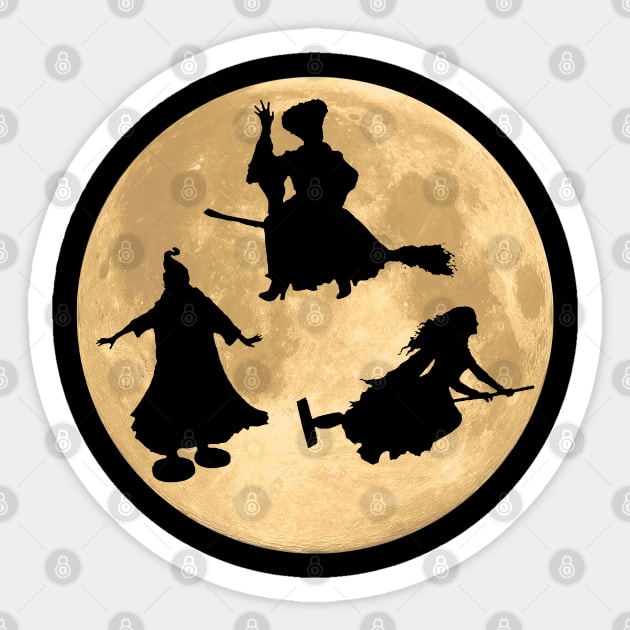 Hocus Pocus Moon - Hocus Pocus - Sticker | TeePublic