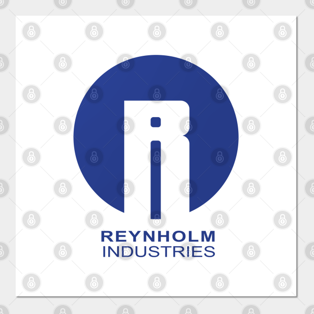 Reynholm Industries Logo (Blue) - Reynholm Industries - Posters and Art ...