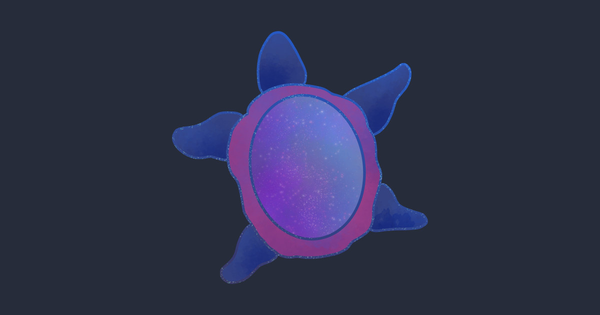 Pride Flag Space Turtle Bisexual Flag - Lgbt Pride Month - T-Shirt ...