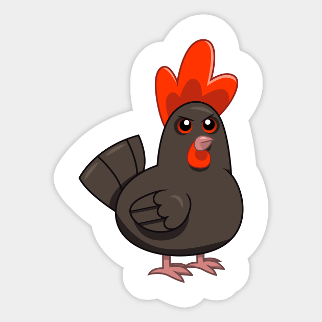 Void Chicken - Stardew Valley - Sticker | TeePublic