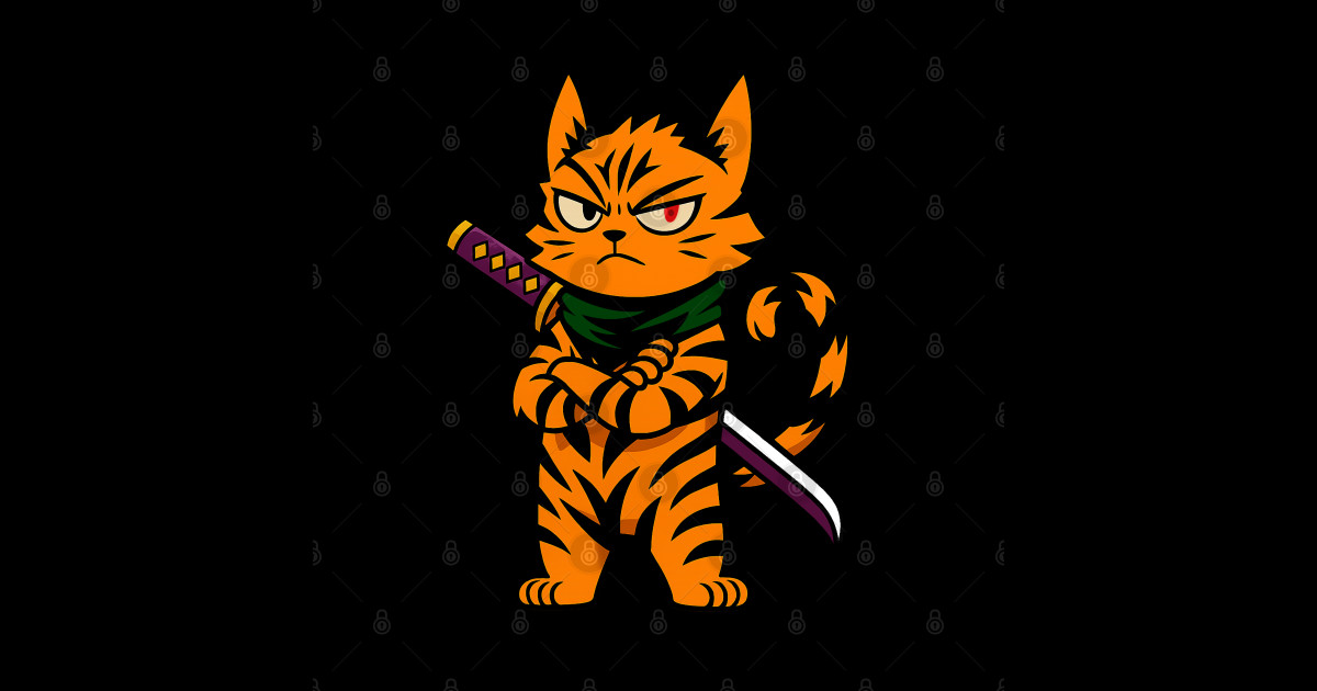 Cursed Blade King – Samurai Spirit Unleashed - Cursed Samurai - Sticker ...