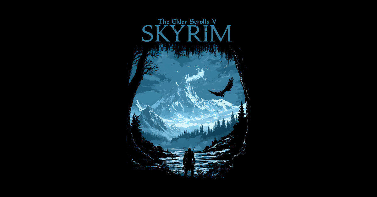 Skyrim - Skyrim - Sticker | TeePublic