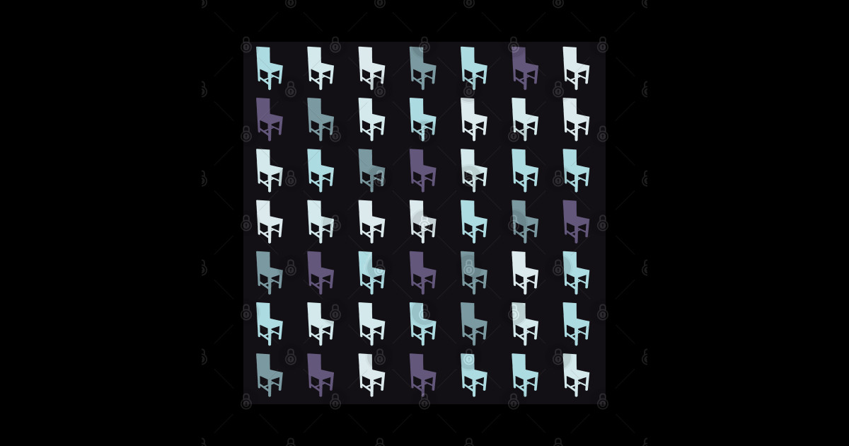 Chair parade - Chair - Magnet | TeePublic