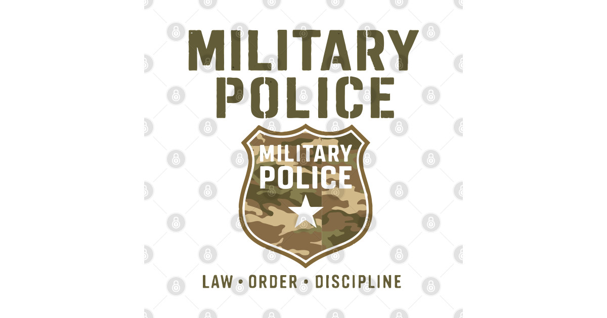 Military Police - Military Police - T-Shirt | TeePublic