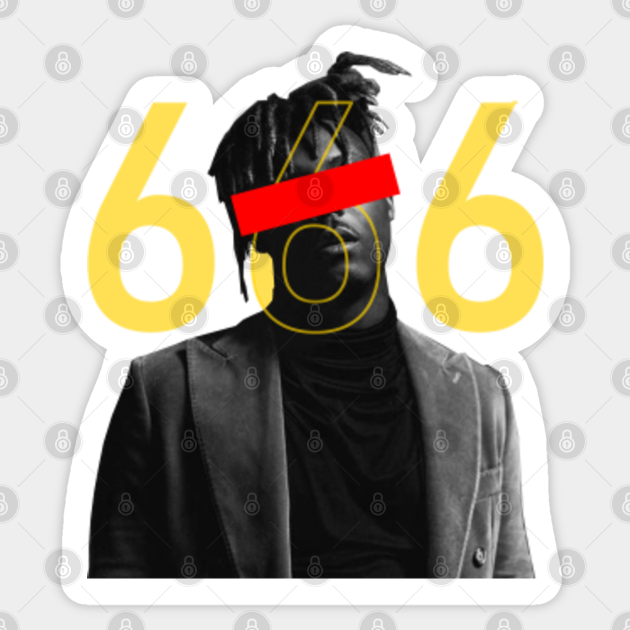 juice wrld 666 - Juice Wrld - Sticker | TeePublic