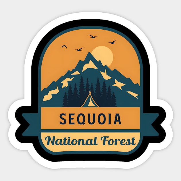 Sequoia National Forest - Sequoia - Sticker | TeePublic
