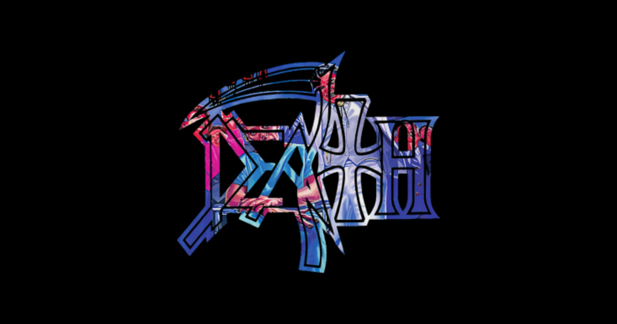 Death Logo - Death Logo - Sticker | TeePublic
