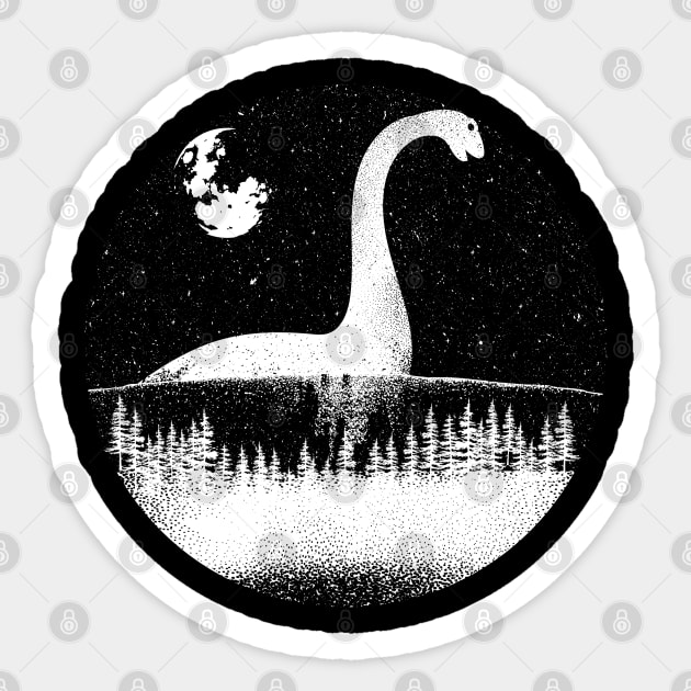 Loch Ness Monster - Loch Ness Monster - Sticker | TeePublic