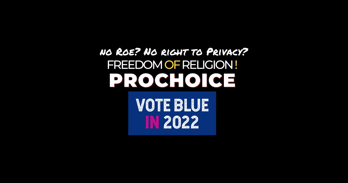 Pro Choice & Freedom of Religion - Pro Choice - Sticker | TeePublic