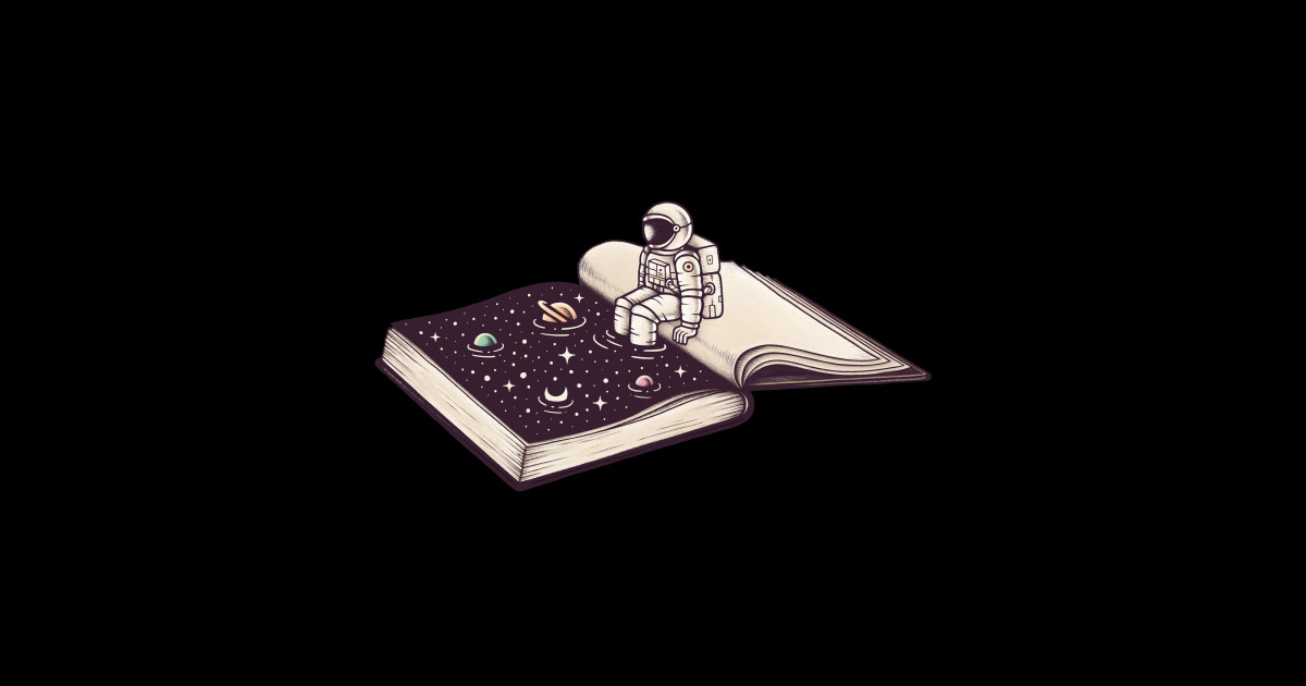 Fount of Knowledge - Space - Sticker | TeePublic