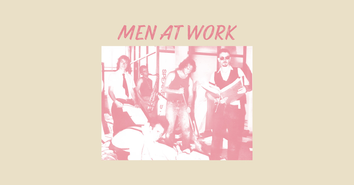 men - Men At Work - T-Shirt | TeePublic