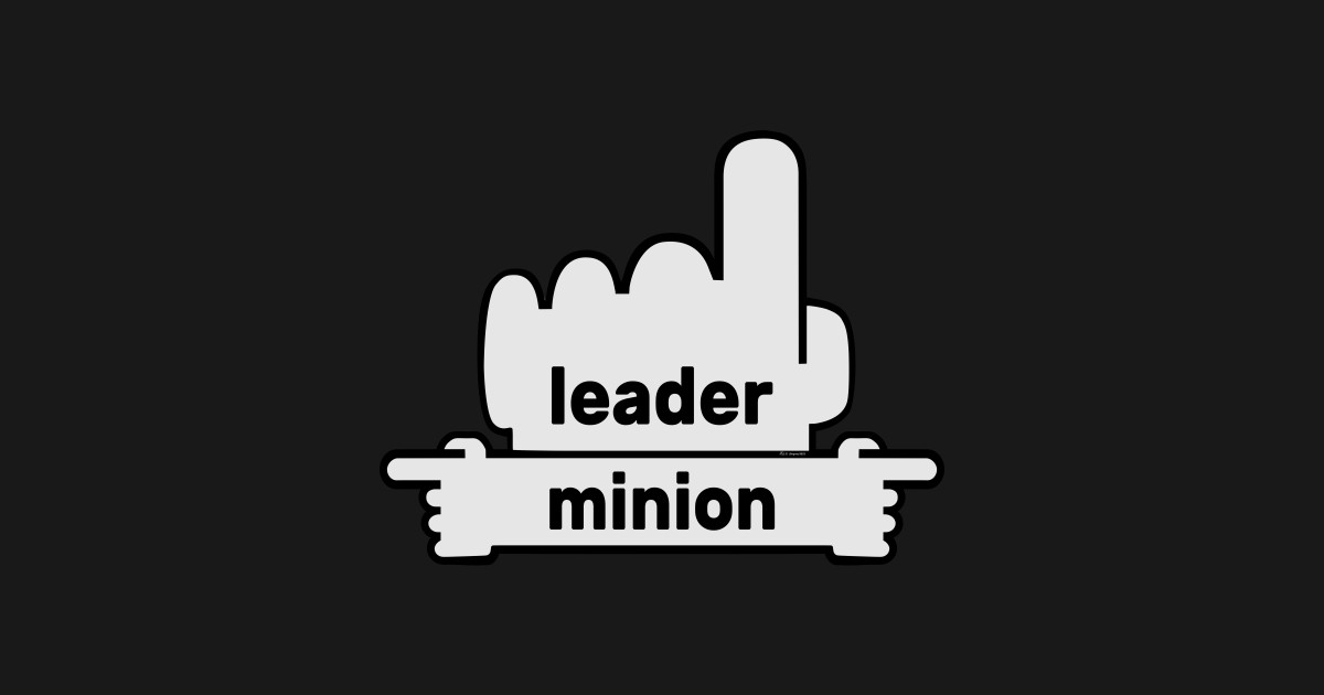 Hands Pointing - Text Art - Leader & Minion - Im With Stupid - T-Shirt ...