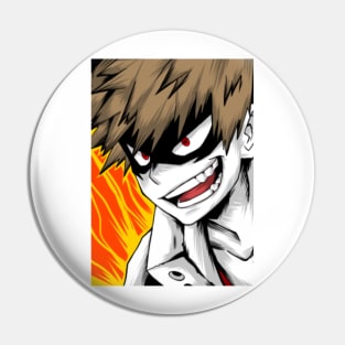 Katsuki Bakugou Kacchan My Hero Academi Pins and Buttons for Sale ...