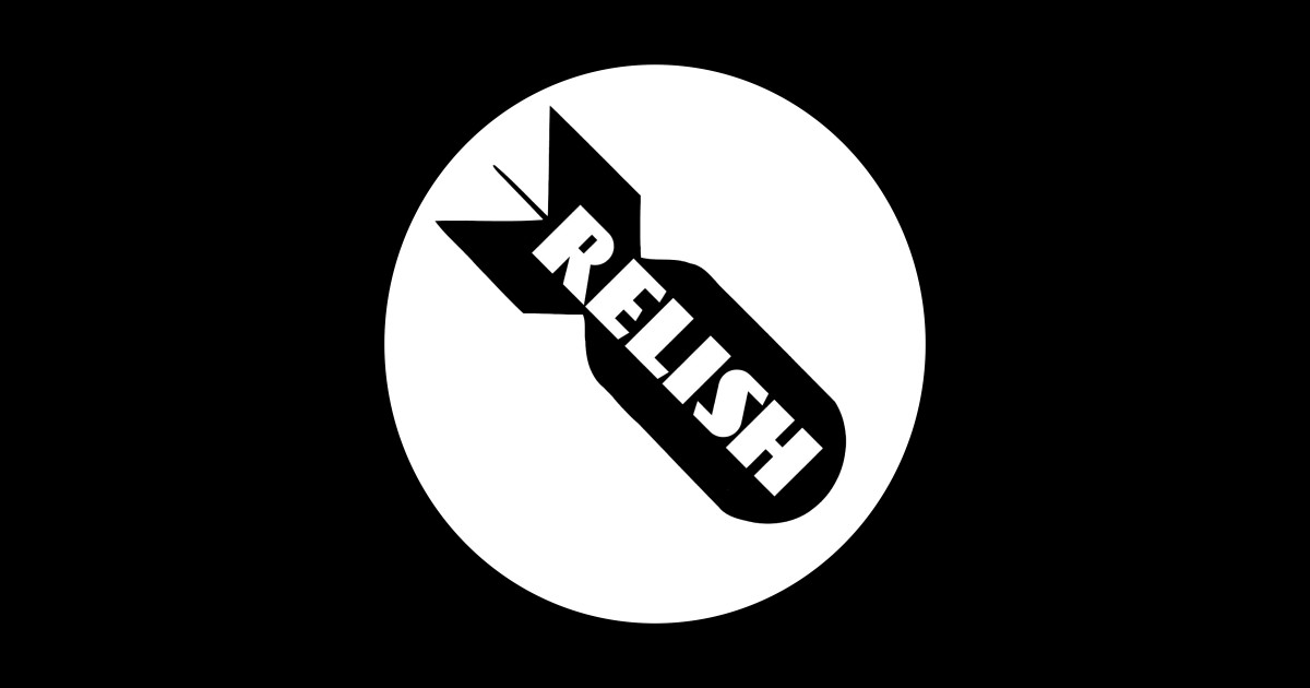 Bomb Relish Logo white circle transparent - Logo - Sticker | TeePublic