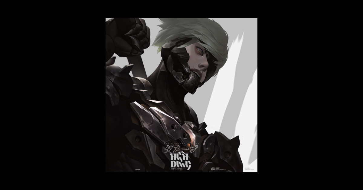 Raiden Metal Gear Solid - Raiden - Posters and Art Prints | TeePublic