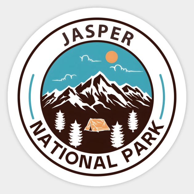 Jasper national Park - Jasper - Sticker | TeePublic