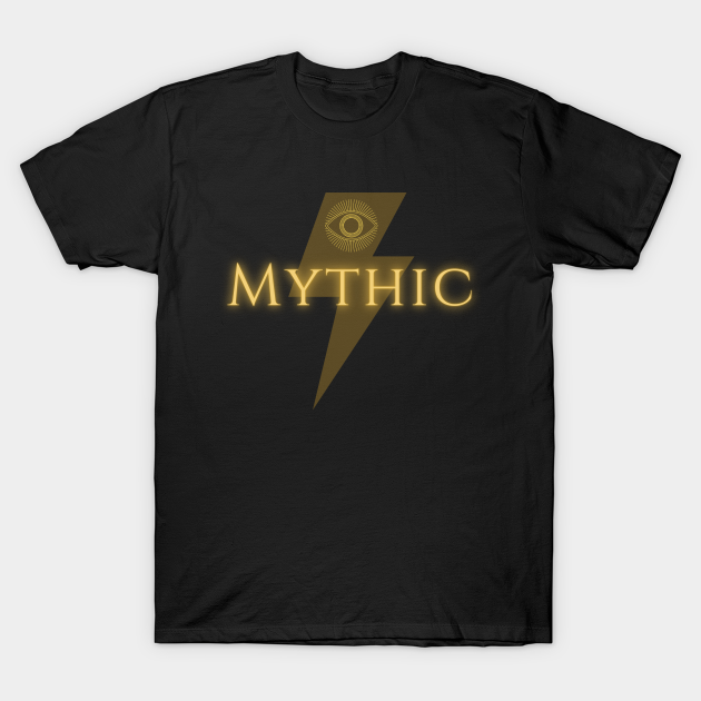 Mythic Logo - Lightning Bolt - T-Shirt | TeePublic