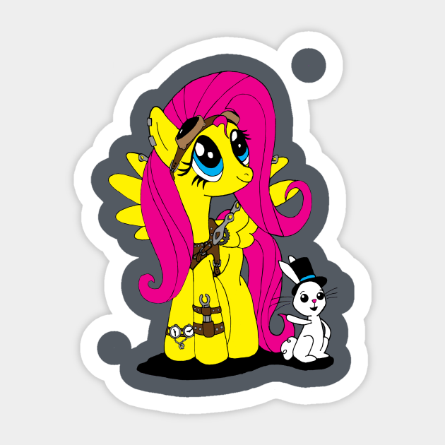My Little Steam Pony - Steampunk Style - Sticker | TeePublic