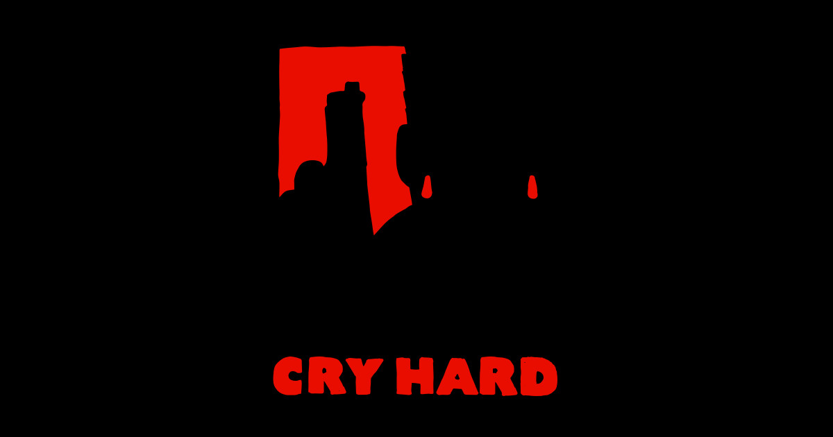 Cry hard - Die Hard - Sticker | TeePublic