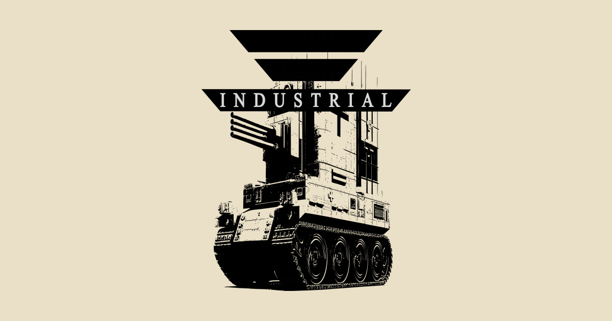 Brutalist Tank [black] - Industrial Music - T-Shirt | TeePublic