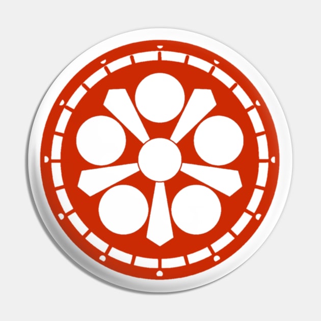 Sagara Clan Legacy: Samurai Kamon. - Samurai Kamon - Pin | TeePublic