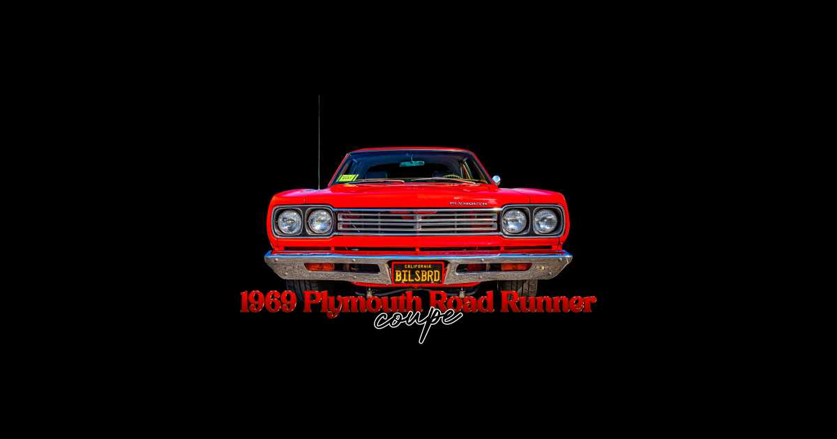 1969 Plymouth Road Runner Coupe - 1969 Plymouth Road Runner - Magnet ...