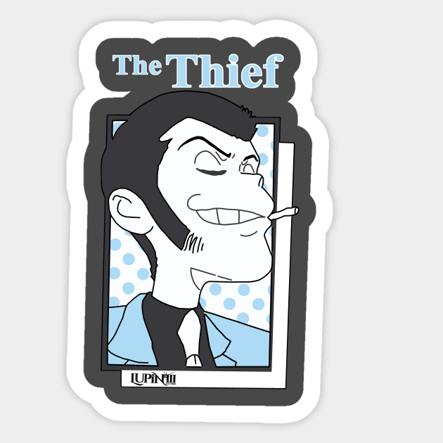 Lupin III - Lupin The Third - Sticker | TeePublic