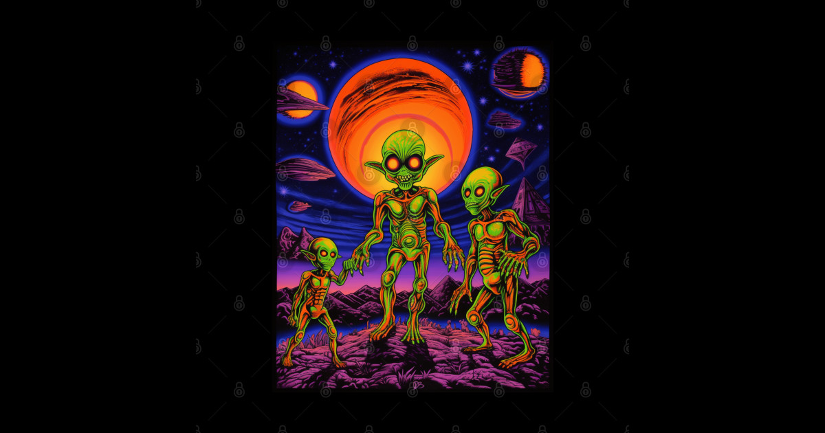 70's Aliens - Aliens - Sticker | TeePublic
