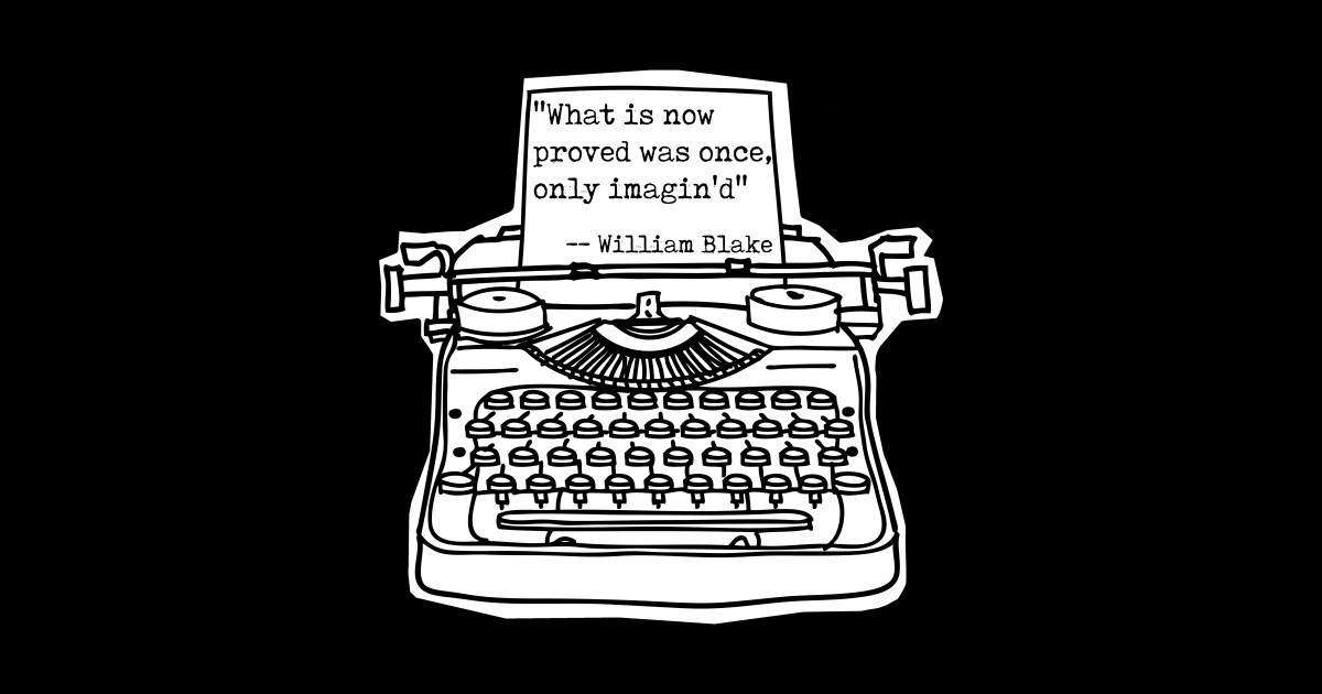 Blake, What is Now Proved, White Background and Border - William Blake ...