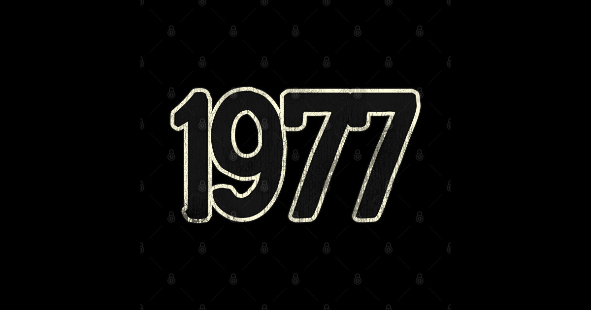 1977 Punk Rock - 1977 - Sticker | TeePublic