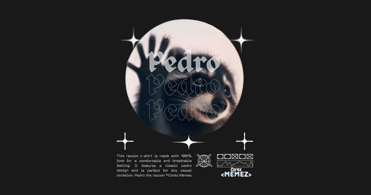 Pedro Dancing Racoon Pedro Pedro Dancing Meme - Pedro Racoon Dance - T ...