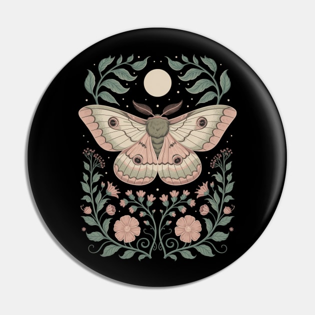 Cottagecore Moth Fairycore Aesthetic Goth - Moth Fairycore - Pin ...