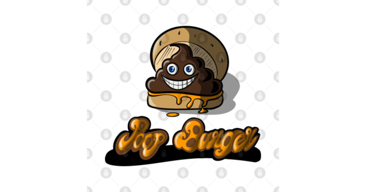 Poop Burger - Humor - T-Shirt | TeePublic