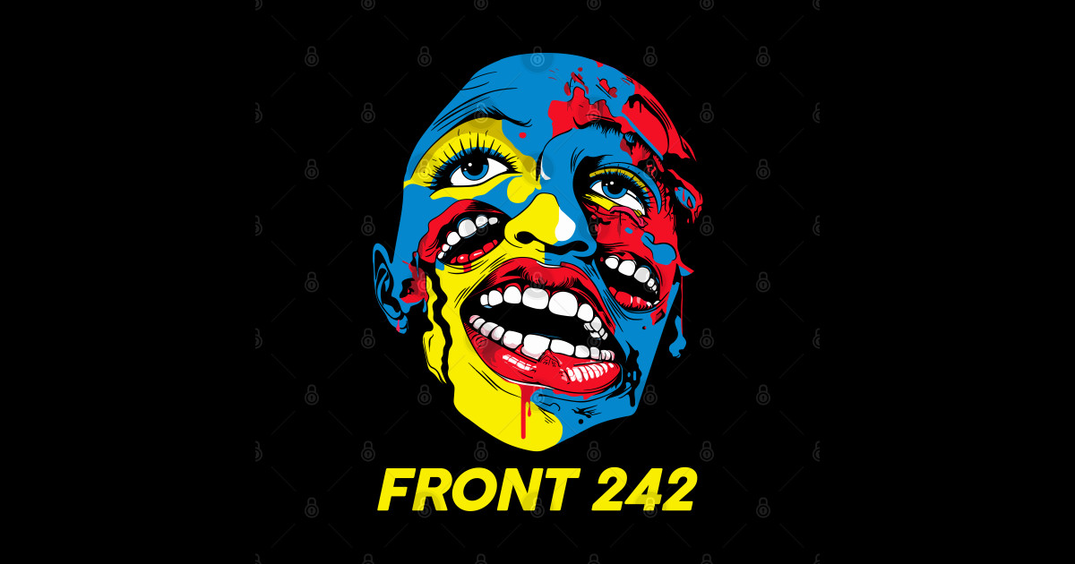 Front 242 ∆ ∆ Original Design - Front 242 - Sticker | TeePublic