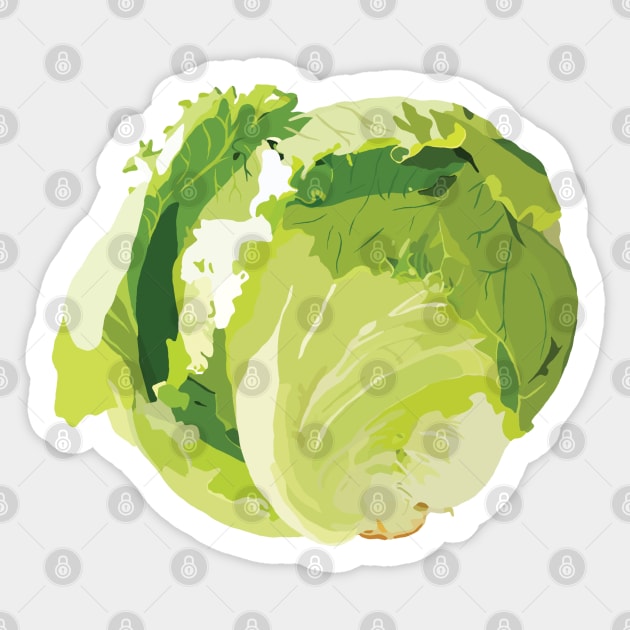 lettuce - Lettuce - Sticker | TeePublic