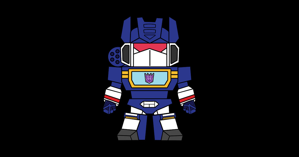 Soundwave Chibi - Soundwave - Sticker | TeePublic