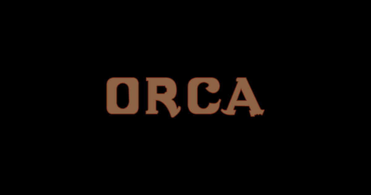 Jaws — Orca signage - Jaws - Sticker | TeePublic
