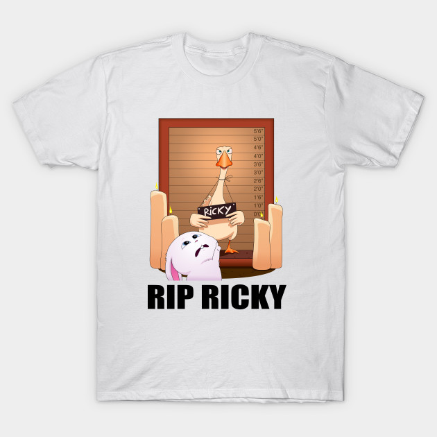 RIP Ricky - Secret Life Of Pets - T-Shirt | TeePublic