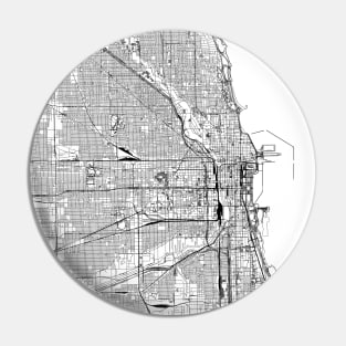 Chicago Map Pins and Buttons for Sale | TeePublic