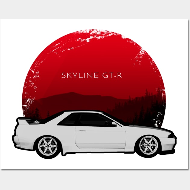 Nissan Skyline r32 gt-r - Nissan Skyline - Posters and Art Prints ...