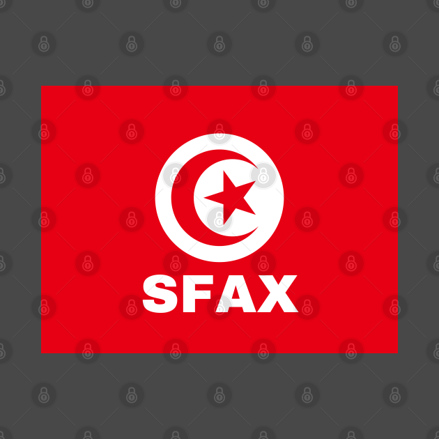 Sfax City in Tunisian Flag - Tunisian Flag - T-Shirt | TeePublic